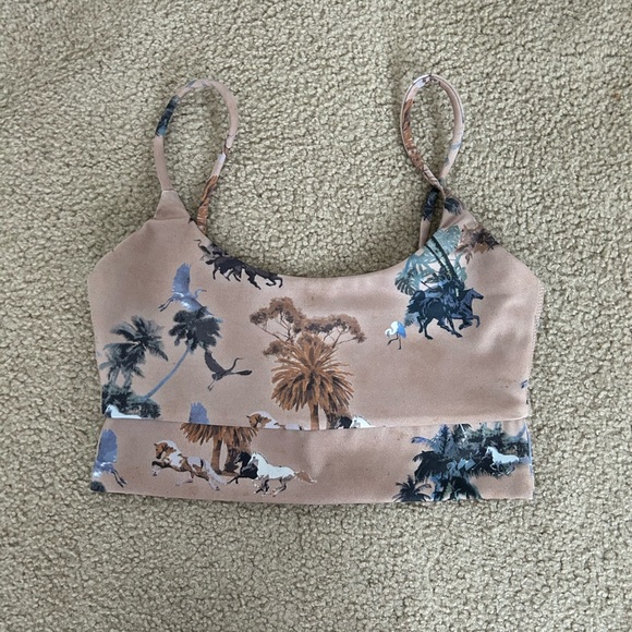 Tribe Kelley | Tops | Tribe Kelley Sculpting Traveler Bra In Beach ...